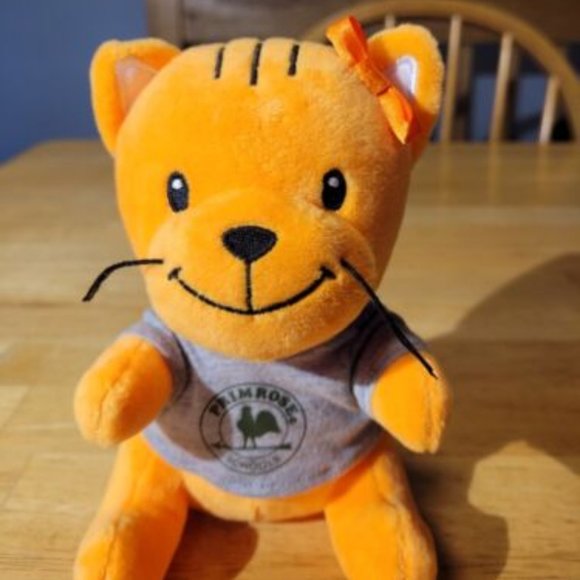 Toys | Primrose Schools Katie The Cat Plush Stuffed Animal 7 Sitting ...